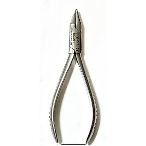 Premium German Stainless Orthodontic Aderer Plier 3 Prong Dental Wire Bending Plier Priple Beak Lab