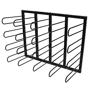 Vinyl Roll Wall Mount Storage Rack -20 Rolls