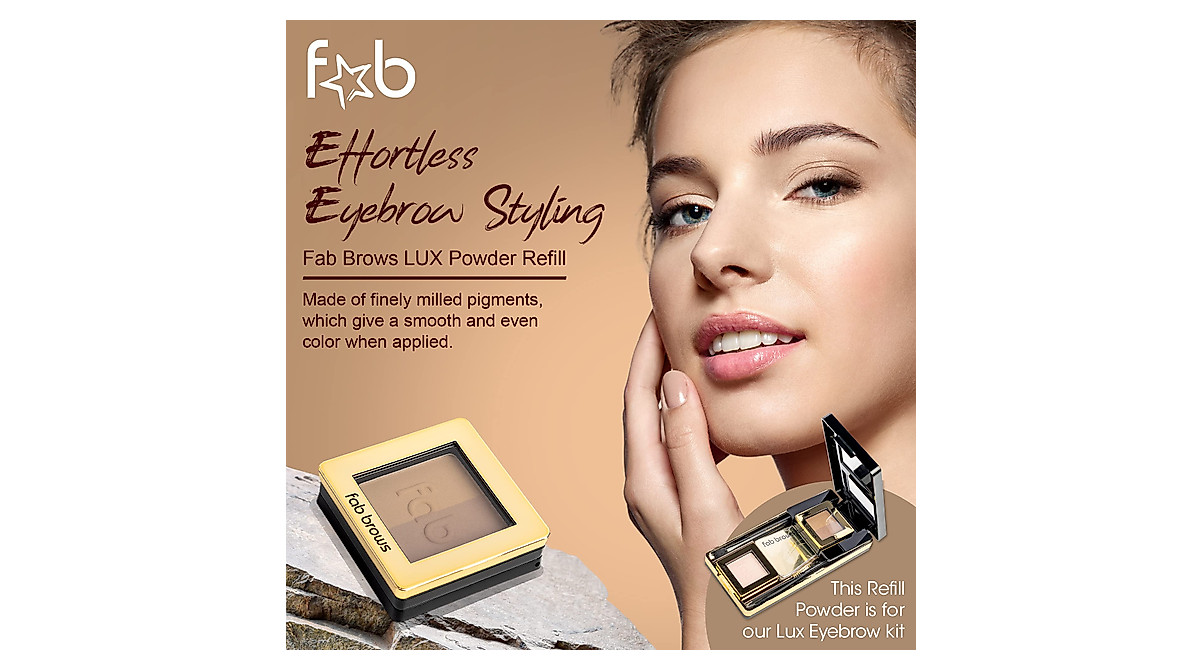 Lux Eyebrow Kit Refill - Perfect Brows On-The-Go