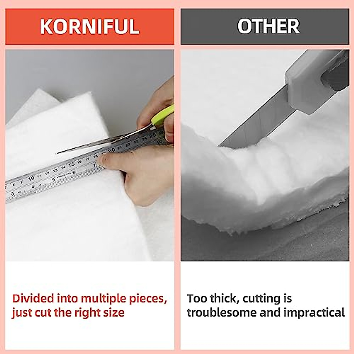 Tabletop Fire Pit Ceramic Wool Wick for ROZATO, KORNIFUL, Danya B, Flammtal, KIZZBY, ROUNDFIRE, to Extend Burning Time, Table Top Firepit Sponge Cotton Core for Bioethanol Rubbing Alcohol Fireplaces