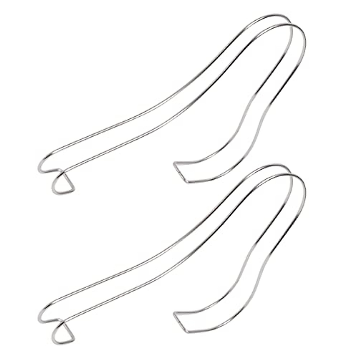 ULTECHNOVO 8pcs Steel Storage Shoes Sandal Display, Silver Boot Shaper Insert Display Hig Organizers Racks, High Stands Stainless Shop Womens Store Supports Shoe Forms: Inserts Showcase