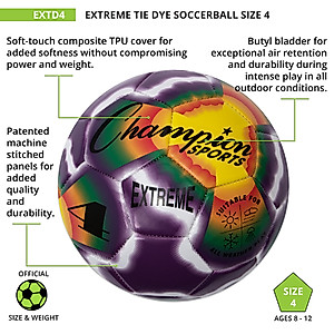 Champion Sports Extreme Tie Dye (Size 4)