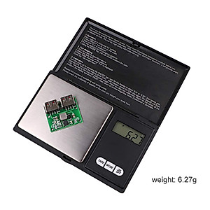 MakerHawk 4pcs USB DC-DC Voltage Buck Regulator Step Down Power Supply Module 9V 12V 24V to 5V Dual USB Output Buck Voltage Board 3A 6-26V Car Charge Charging Regulator