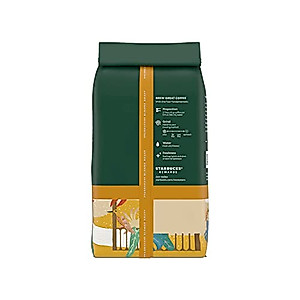 Starbucks Whole Bean Coffee—Starbucks Blonde Roast Coffee—Veranda Blend—100% Arabica—6 bags (12 oz each)