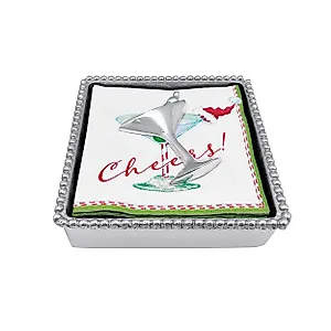 Cocktail Beaded Napkin Box