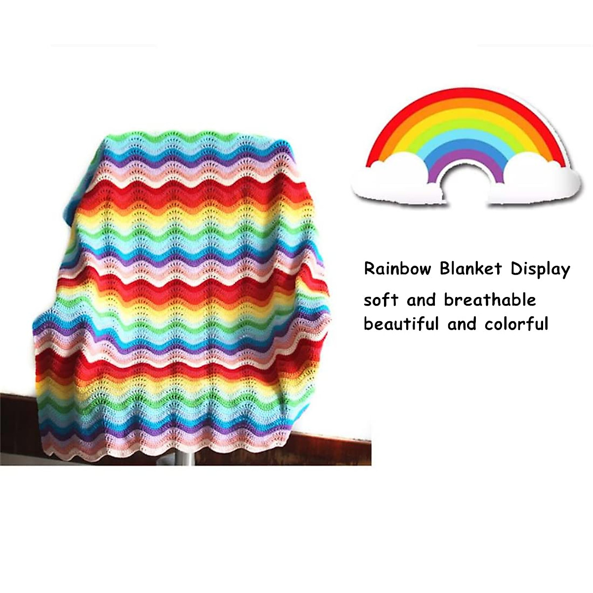 Acrylic & Cotton Blended Knitting and Crochet Yarn Soft Medium Yarn, Breathable and Skin Friendly for Baby Garments, Scarves, Hats, and Craft Projects 200g 27-Dark Blue