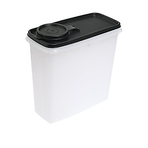 Tupperware 13-Cup Cereal Storer, Black