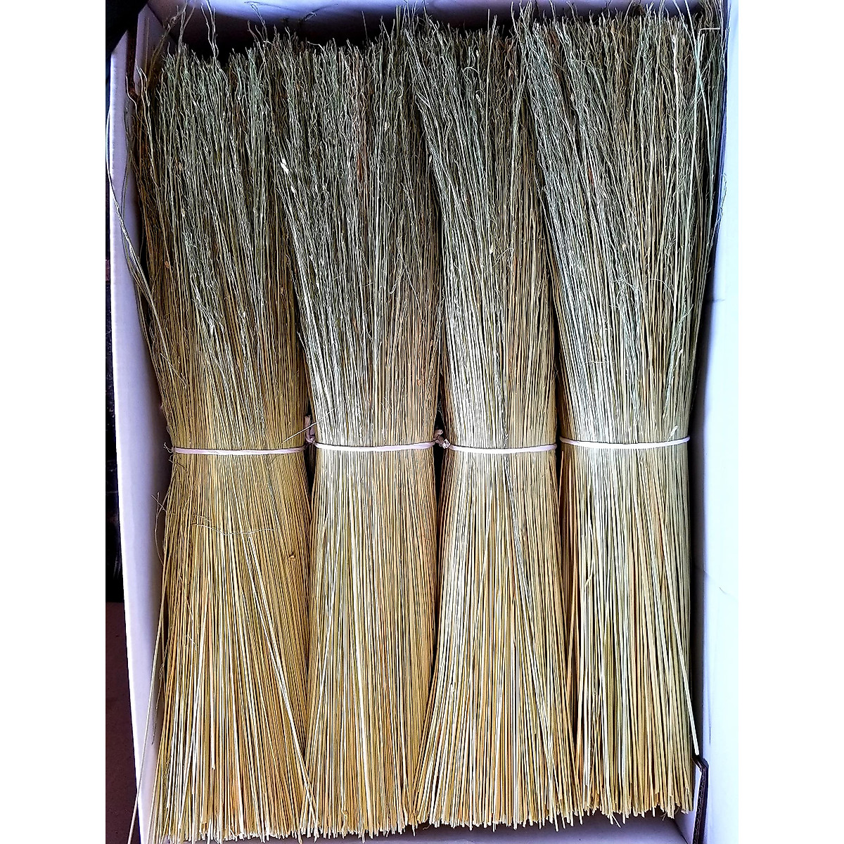 Broom Corn for Crafting and Broom Making 10 Pound Bundle 20" Length (Broom Corn)