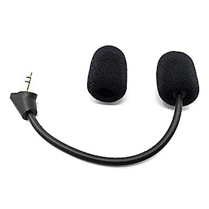 TNE Replacement Cloud Alpha Game Mic 3.5mm Microphone Boom only for Kingston HyperX Cloud Alpha/Cloud Alpha S Pro PS4 Xbox One Nintendo Switch Computer PC Gaming Headsets
