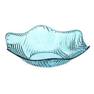 Hemoton Plastic Salad Bowl Fruit Bowl Plate Snack Dish Dessert Bowl Food Serving Bowls for Bread Snacks Vegetables Candy Appetizer Potpourris