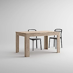 Mobili Fiver, Easy, Extendable Dining Table, Oak, Made in Italy