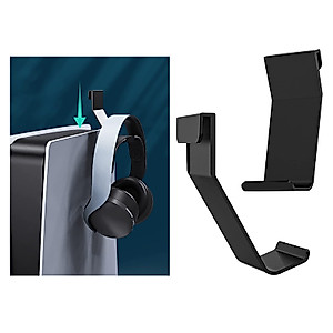 balikha Headphone Holder Game Controller Stand Mount Hanging Hooks for PS5 Host