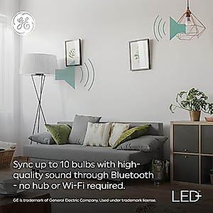 General Electric LED+ Speaker Soft White A21 (1-Pack)