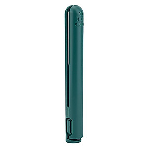 Cordless Auto Hair Curler, Mini Curling Iron, 2 in 1 Hair Straightener Flat Iron Curler Beauty Heating Curler Professional Hair Styling Tool (Green)