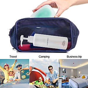 4 Packs Travel Toothbrush Case and 2 Packs Travel Soap Holder