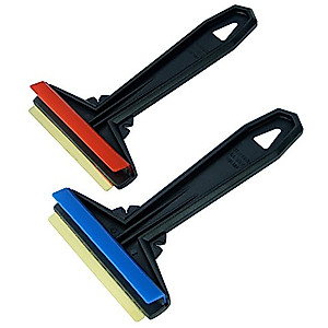 L & P Car Design L&P A054 2 Pack Ice Scraper Brass Blade Icescraper Original Murska from Europe 100% Quality Winter Goods Automotive Random Color