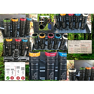 Compatible/Replacement for Mobil Cal 12 Ga Black Choke Tube Extended 5-Set by BillmanArsenal