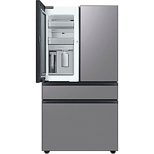 SAMSUNG RF29BB8600QL 29 Cu. Ft. Bespoke Stainless Steel 4-Door French Door Refrigerator