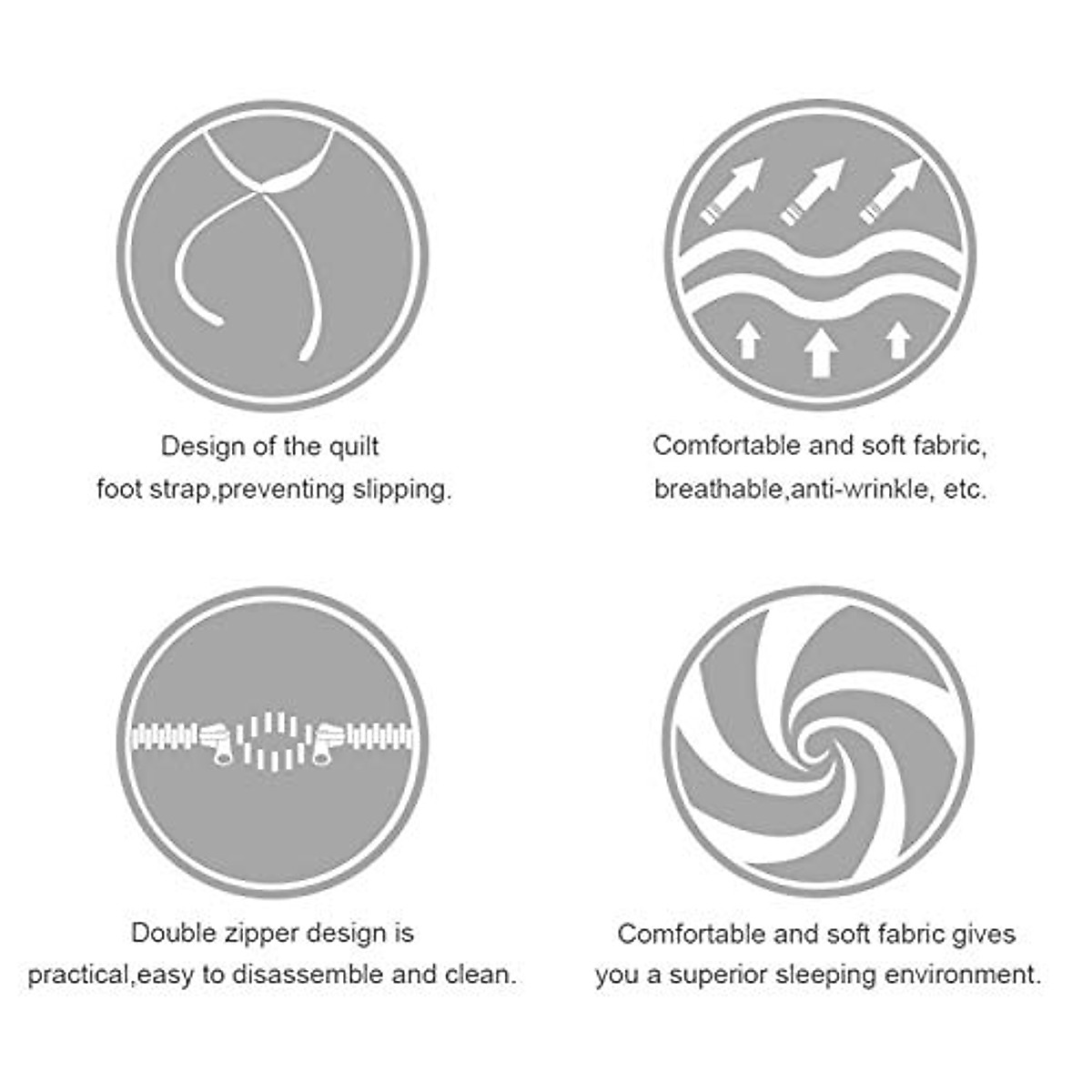 DragonBtu (1 Duvet Cover+2 Pillowcases) Bedding Duvet Cover Set Cute Piggy Red Bow Breathable Comforter Cover for Teen Boys