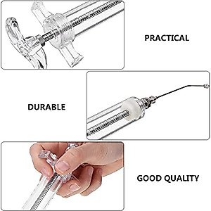 balacoo 1 Set Bird Feeding Syringe Feeding Tube for Baby Birds Parrot Hand Feeding Syringe with 6 Pcs Curved Gavage Tubes (Mixed Color)