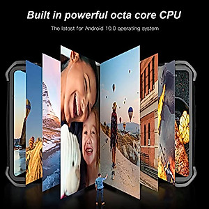 CUIFATI 7in Kids Tablet, 10 Tablet with IPS HD Display, 2GB 32GB, Dual Camera Dual Speakers, 8 Cores CPU Learning Tablet Toddler Tablet PC for 5-12 Year (US Plug)