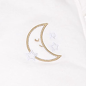 Baby Brezza 2-in-1 Baby Sleepsuit - Unique Swaddle Transition Sleepsuit - Breathable with Mesh Panels - Converts from Sleepsuit to Sleep Vest, 3-6 Months, Cream