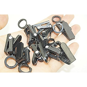 ( Pack of 20 ) , RV Trailer Party Light Holder Hanger Hook Clip String Awning Camper Part, for caravan curtain Klippy Clips rods Awning Lights,String Hang light, Banners