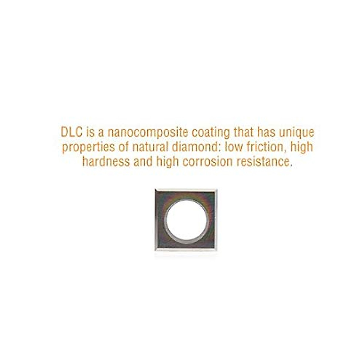 Amana Tool - RCK-71 Solid Carbide 4 Cutting Edges Insert Replacement Knife General Purpose