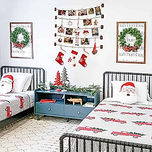 Emfogo Picture Frames Collage Wall Decor Photo Collage Picture frames 4x6 for Wall Hanging with 30 Clips Multi Photo Display for Dorm Room Decor