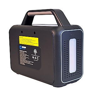 Portable Power Station | Massimo Back up Battery with Built-in AC/DC/USB Outlets | CPAP Power Supply, Solar Generator(Solar Panel Not Included) (300W)