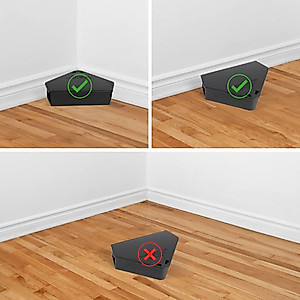 8 Pack Mouse Bait Stations with 8 Keys, Outdoor Rodent Box Station for Mice Small Rats, Mouse Traps Opens Easily with Key, Kids and Pets Safe