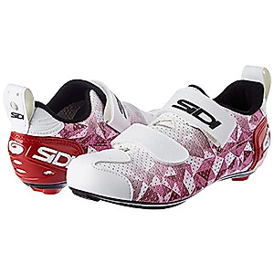 Sidi Unisex's Bicycle Shoes, Rose/Red/White, 38