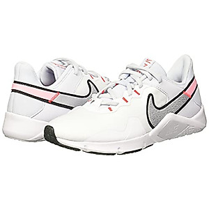 Nike Womens Legend Essential 2 Running Trainers, Football Grey/Dk Smoke Grey, 10 M US