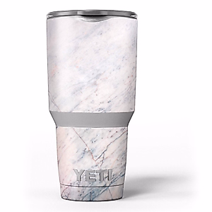 Design Skinz Slate Marble Surface V12 - Skin Decal Vinyl Wrap Kit Compatible with The Yeti Rambler Cooler Tumbler Cups