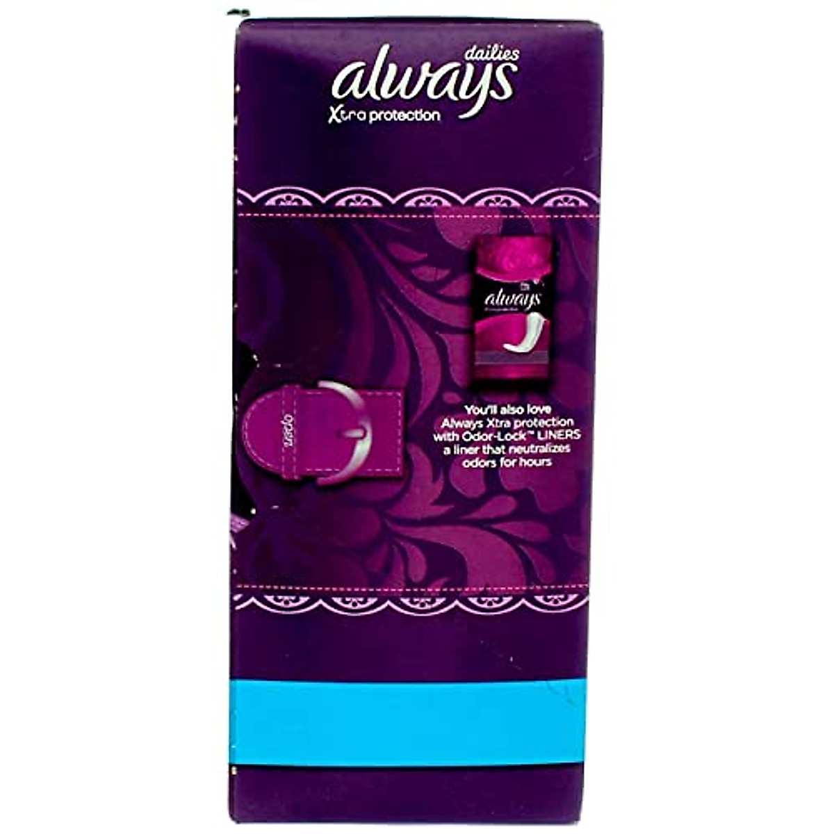 Always Xtra Protection Regular Daily Liners, 50 Count (Pack of 3)