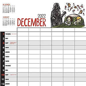 Darth Vader and Family 2023 Family Wall Calendar (Star Wars)