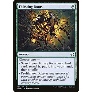 Magic: the Gathering - Thirsting Roots (185) - Phyrexia: All Will Be One
