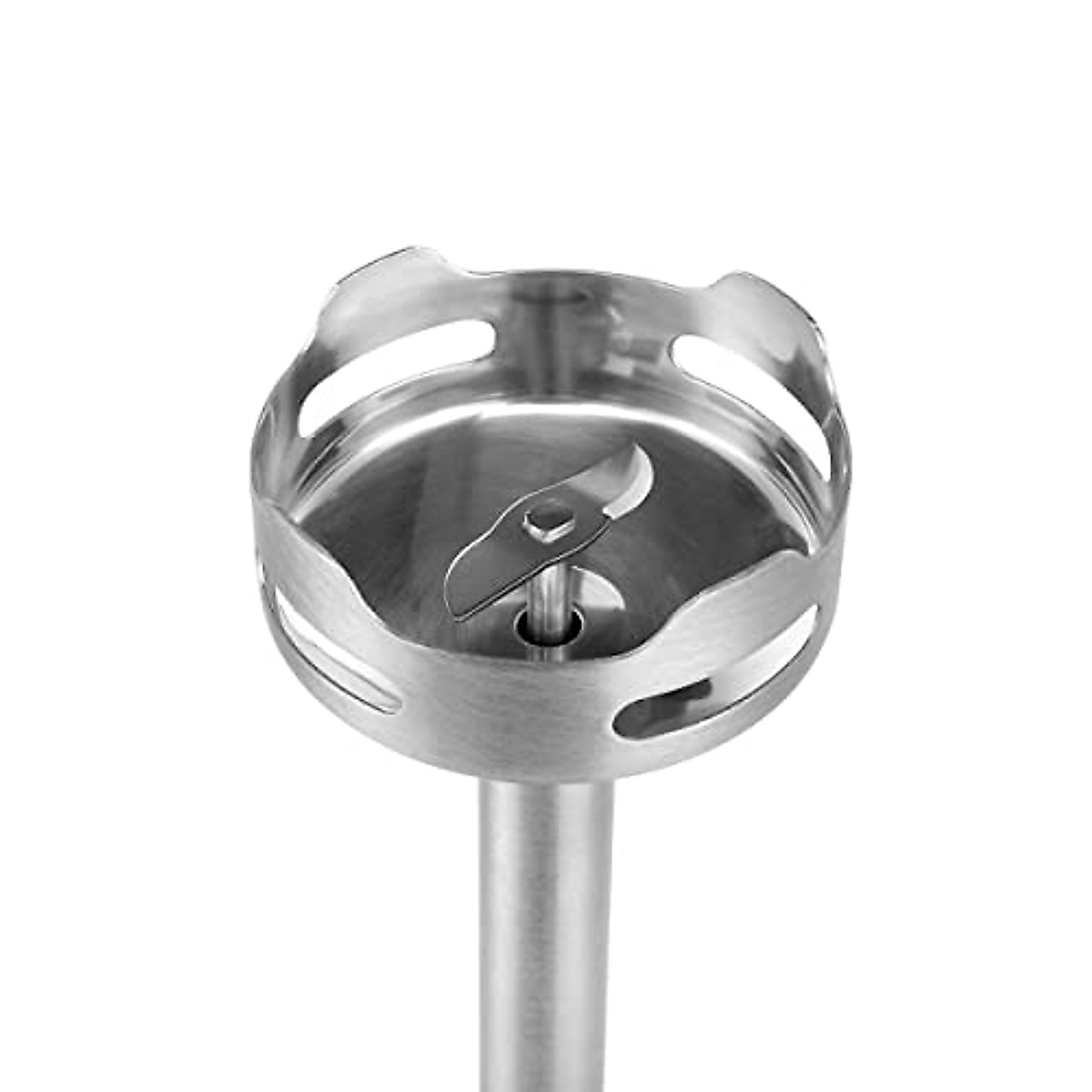 Holstein Housewares Immersion Hand Blender, Black/Stainless Steel - Easy to Mixes Soups, Batters, Drinks, and More