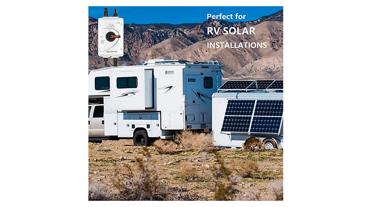 SolarEnz 32A DC Isolator Switch | IP66 Solar Combiner Box