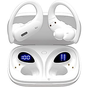 OFNEX X19 Bluetooth Headphones 1 Wireless Charging case