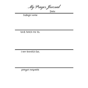 My Prayer Journal: 90 days of Prayer, Praise, and Thanks