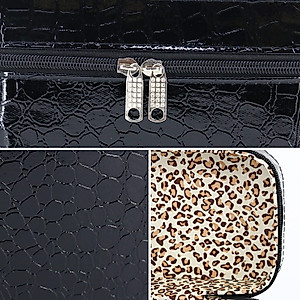 LuckyHigh 84 Slots Diamond Rhinestones Storage Box Rhinestones Painting Accessory 3-Layer Jewelry Beads Case (84)