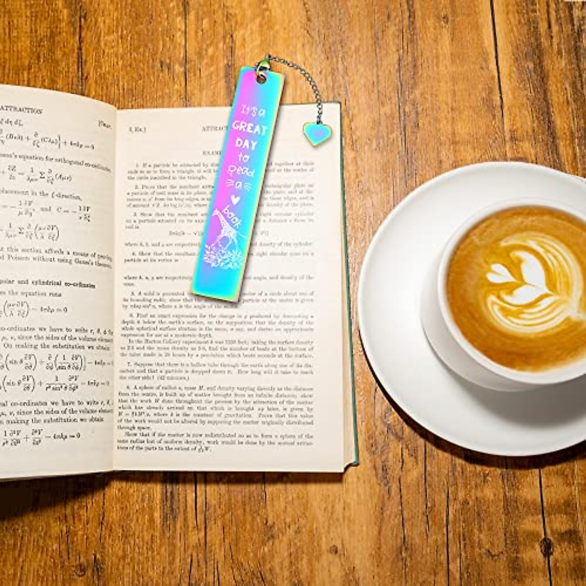 Great Day Read Inspirational Bookmark Gifts for Women Girls Giraffe Lovers Bookworm Sister Daughter Lovers Book Female Friend Sister Gifts Friendship Gifts