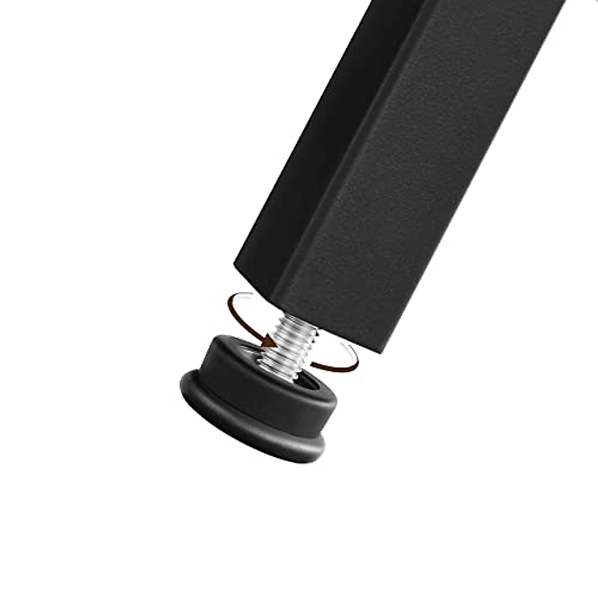 Yaheetech 36in Modern Coffee Table,Black Round Tempered Glass Coffee Tables w/Protective Foot Pads,Metal Structure & Reinforced Frame for Living Room,Dining Room,Apartment,Small Space