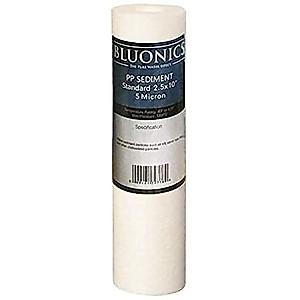 2.5" x 10" Sediment & CTO Carbon Block Replacement Filters Package of 12 Total Bluonics Filters