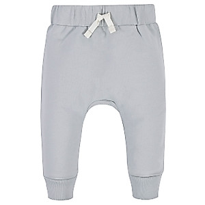 Gerber baby boys Toddler 3-pack Jogger Sweatpants, Navy/Gray, 4T US
