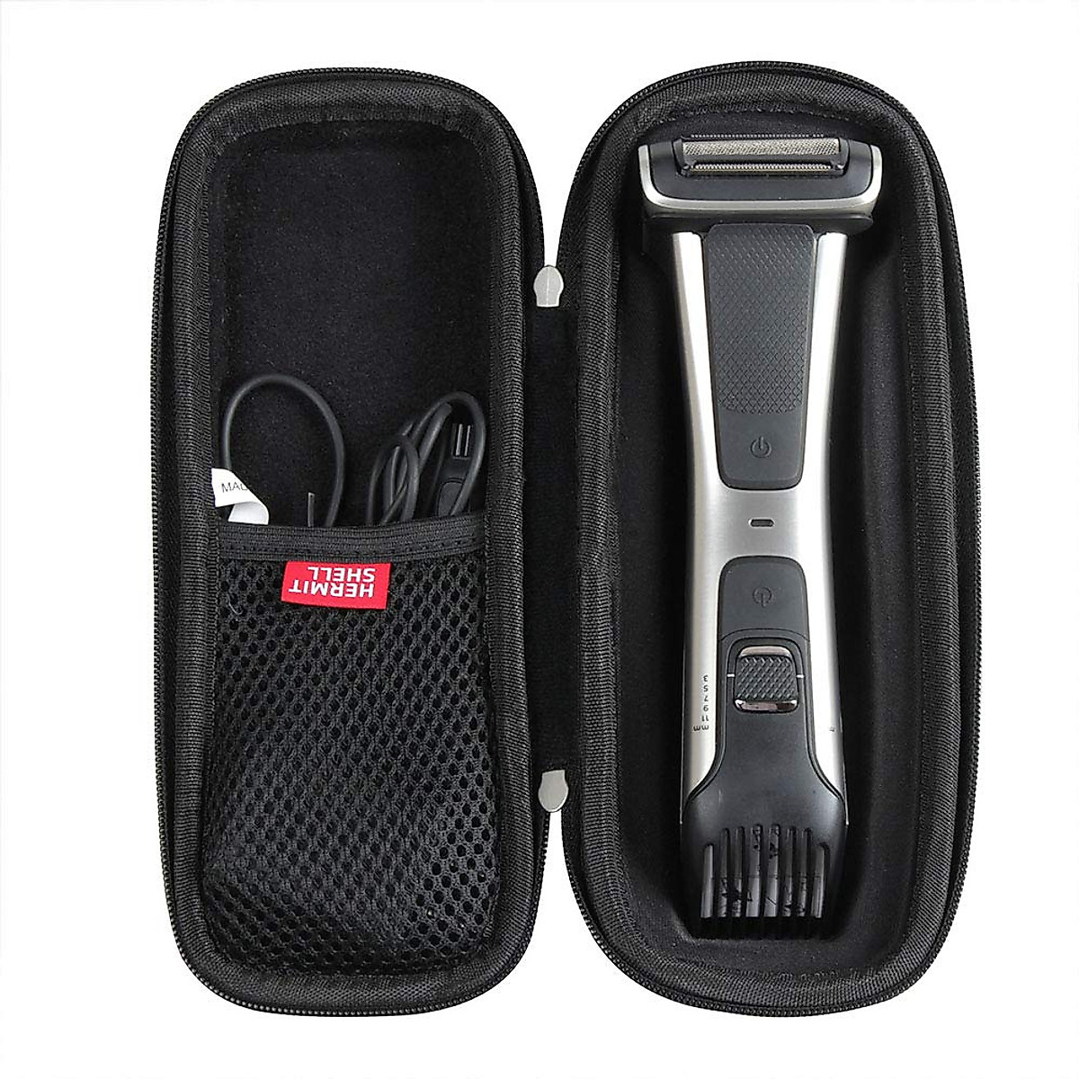 Hermitshell Hard Travel Case for Philips Norelco BG7030/49 Bodygroom Series 7000 Body Trimmer Shaver