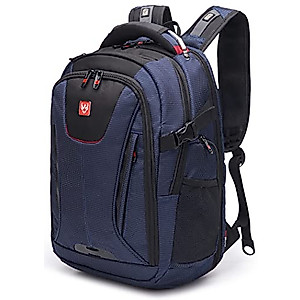 Swiss Eagle SmartScan Laptop Backpack with USB Port and Shoe Compartment designed to fit 15-inch Notebook