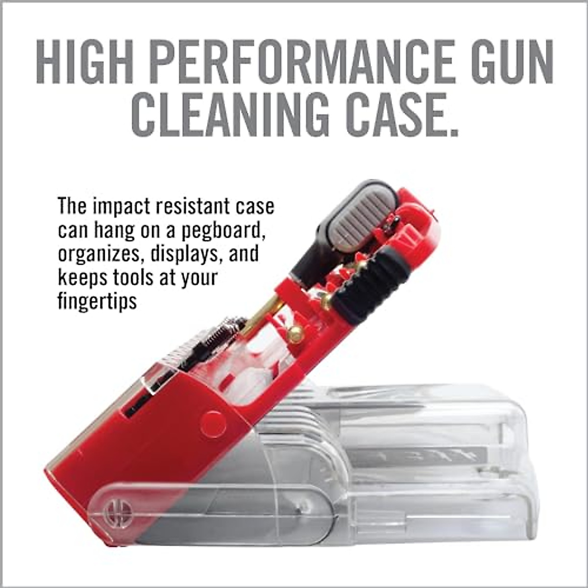 Real Avid Gun Boss Pro Universal - Cleaning Kit For All Guns 12 and 20 gauge shotguns, 45, 40, 357, 38, 380, 9MM, 30, 308, 7.62, 270, 7MM, 243, 260, 6.5MM, 223, 556 Model:AVGBPRO-U