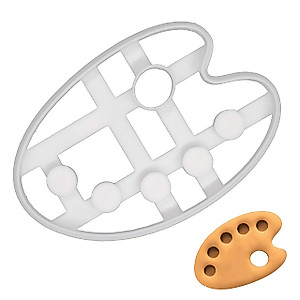 Palette cookie cutter, 1 piece - Bakerlogy
